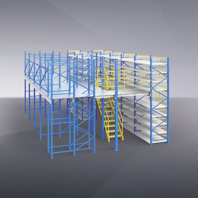 FIFO Intensive Aisle Warehouse Forklift Steel Two-way Drive-in Racking ...