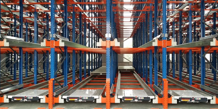 Warehouse Automatic Racking Radio Shuttle Pallet Rack Shuttle Racking ...