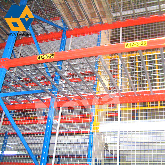4-Tier Warehouse Heavy Duty Storage Pallet Racking Shelving from China ...